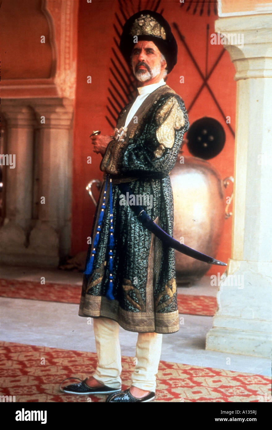 The far pavillons 1984 Peter Duffell Christopher Lee Stock Photo - Alamy