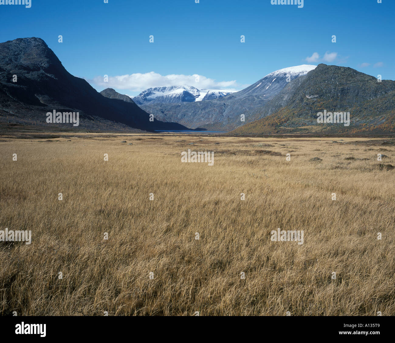 Norway norge jotunheimen national parc gjendesheim mountain trecking ...