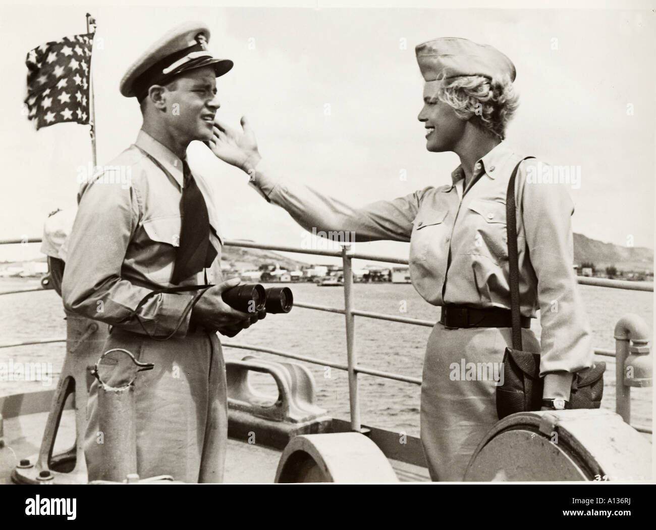 Mister Roberts 1955 John Ford et Mervyn LeRoy Jack Lemmon Stock Photo ...