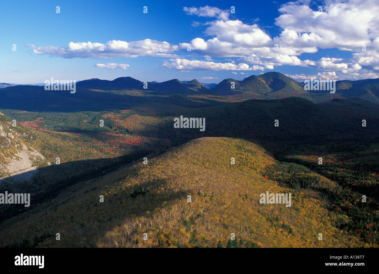 The view from Zeacliff in the White Mountain N F Pemigewasset ...