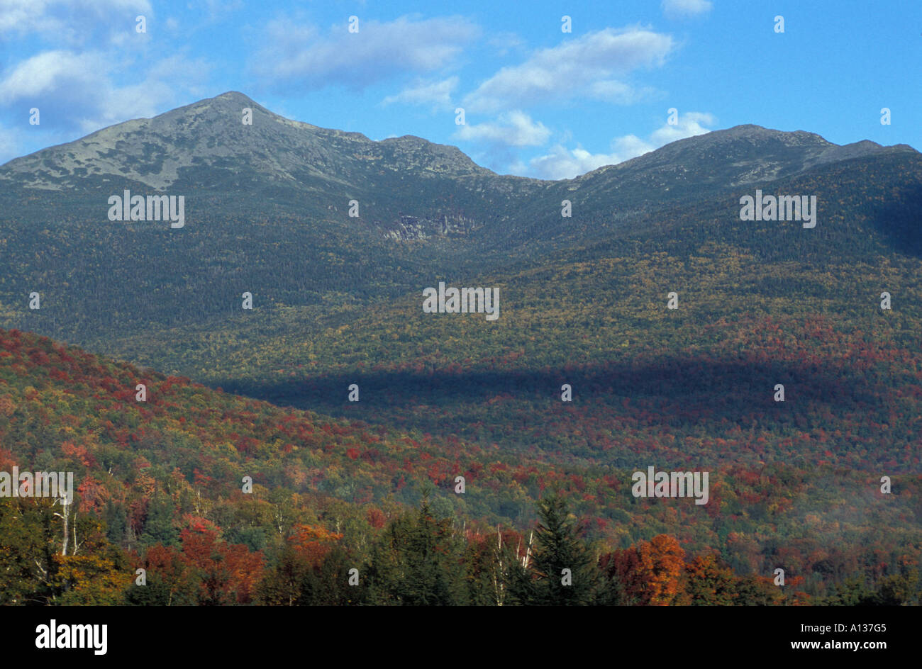 Mount Adams left and Mount Madison in New Hampshire s Presidential ...