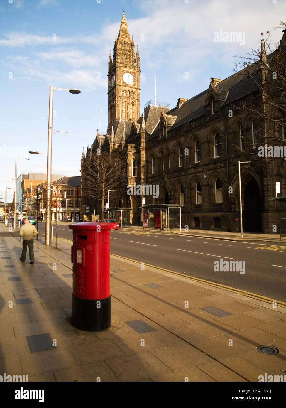 The Victorian Town Hall in Albert Road Middlesbrough Cleveland UK Stock ...