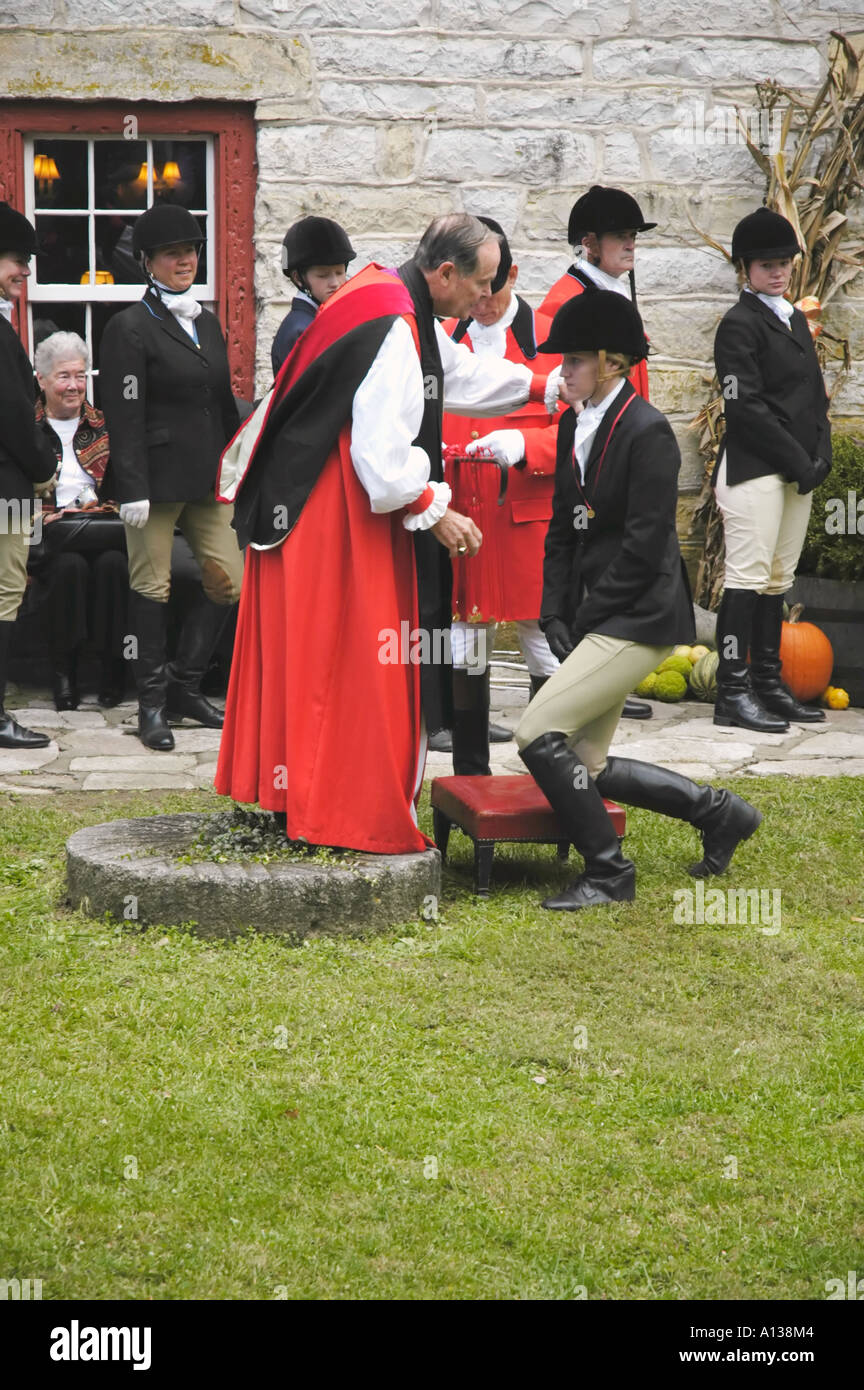 Blessing of the foxhunter Stock Photo - Alamy