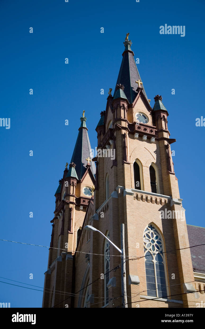 Exterior of a Small Town Church Stock Photo - Alamy