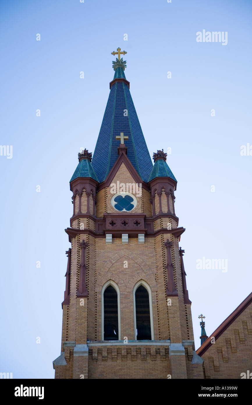 Exterior of a Small Town Church Stock Photo - Alamy