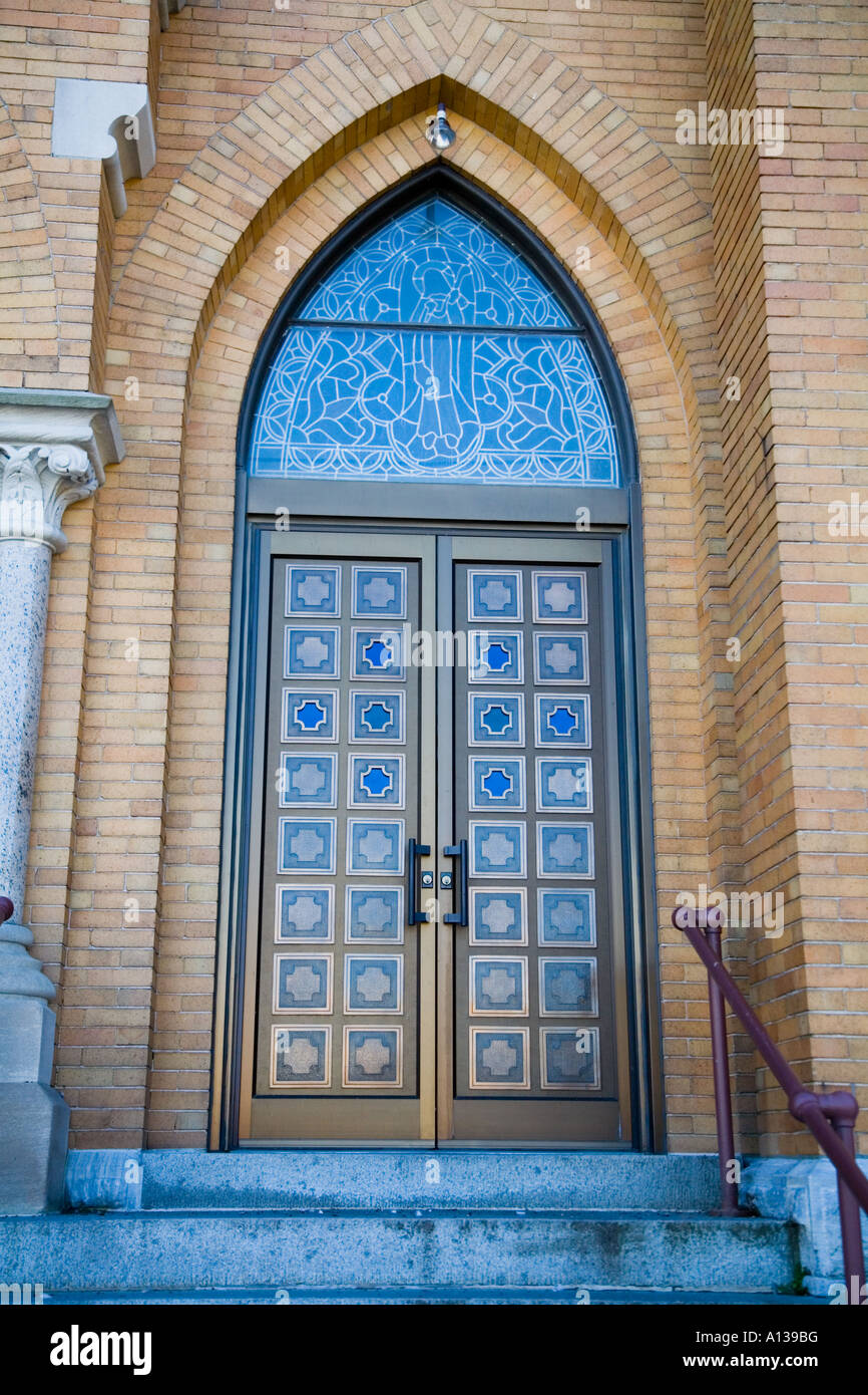 Exterior of a Small Town Church Stock Photo - Alamy