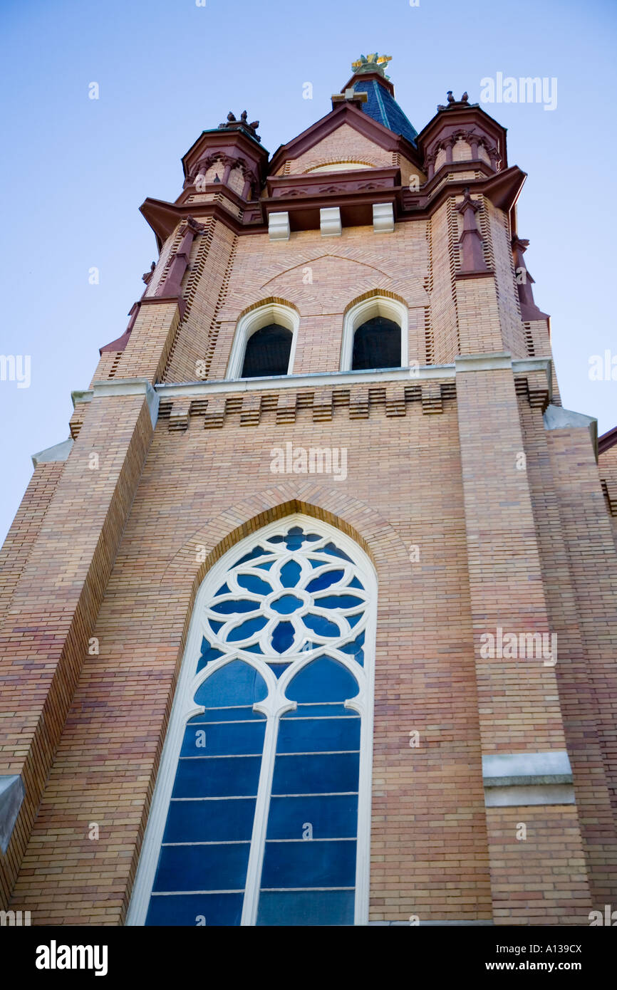 Exterior of a Small Town Church Stock Photo - Alamy