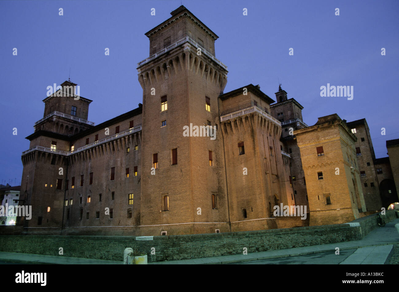 The Este castle, Ferrara, Italy Stock Photo - Alamy