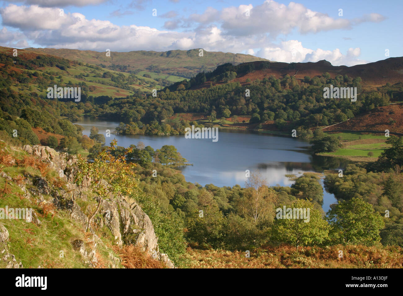 Rydal Water in Lake District Stock Photo - Alamy