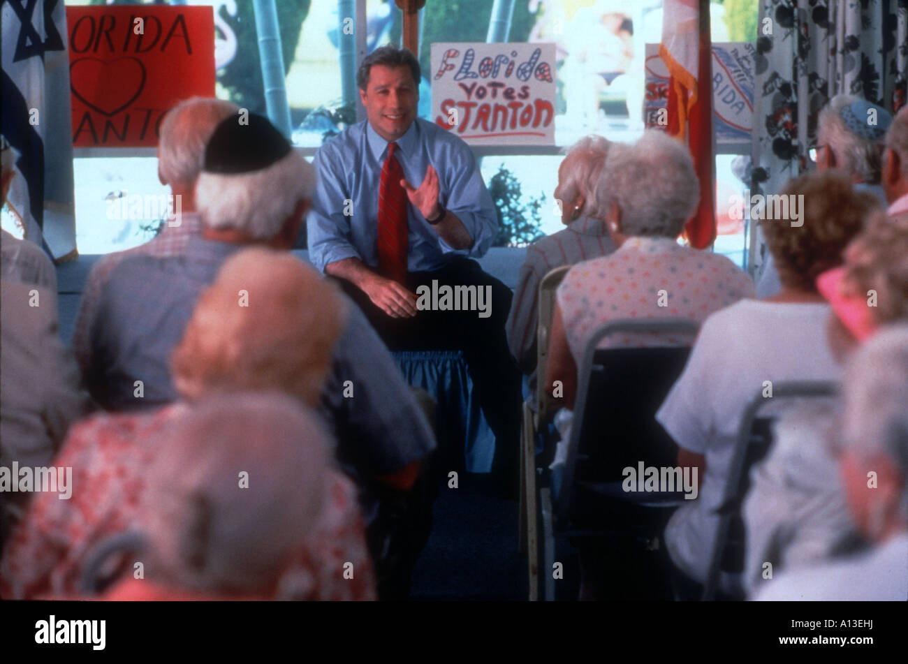 Primary Colors Year 1998 Director Mike Nichols John Travolta Stock ...