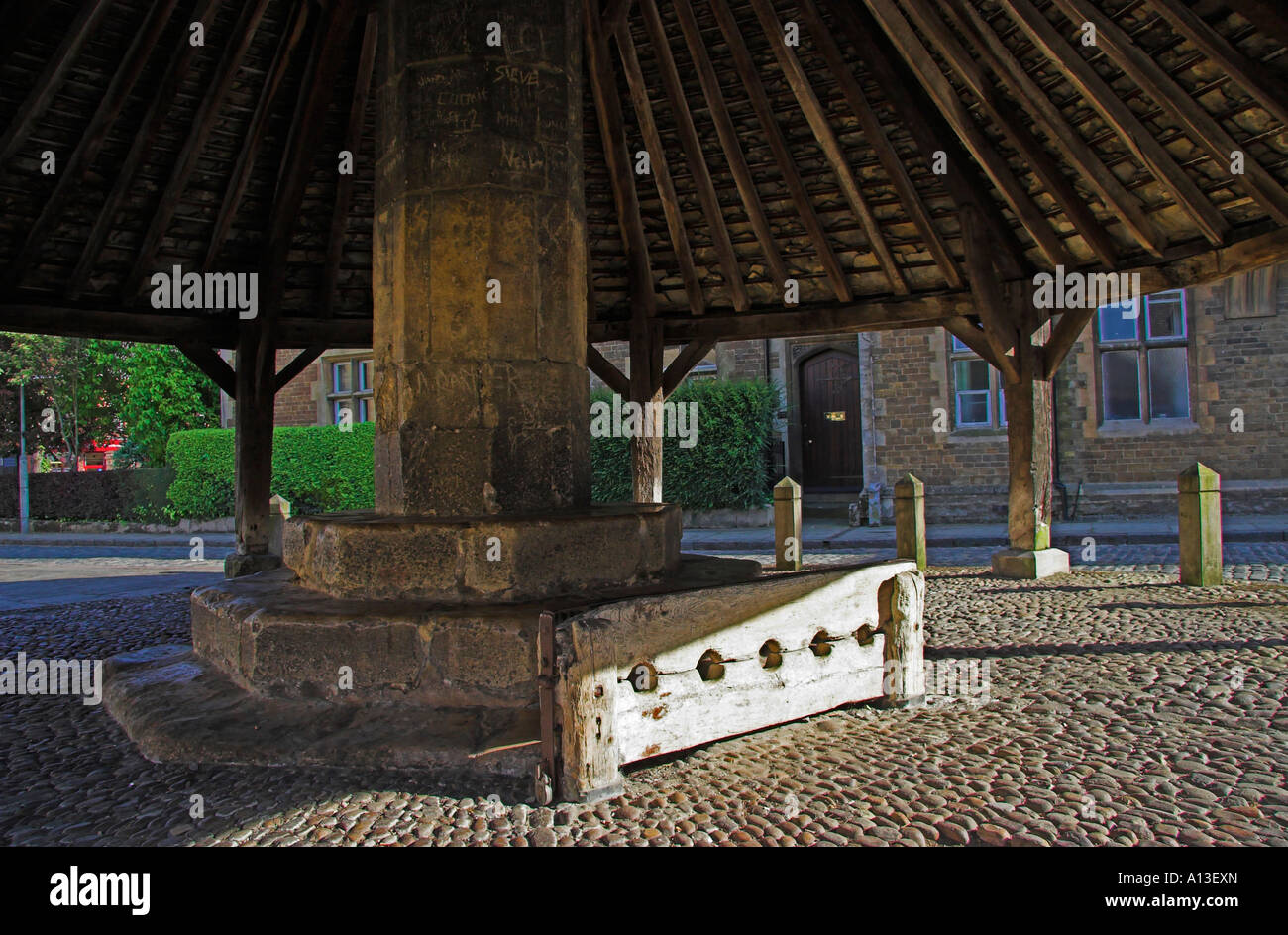 The Butter Cross, Oakham, Rutland, England Stock Photo - Alamy