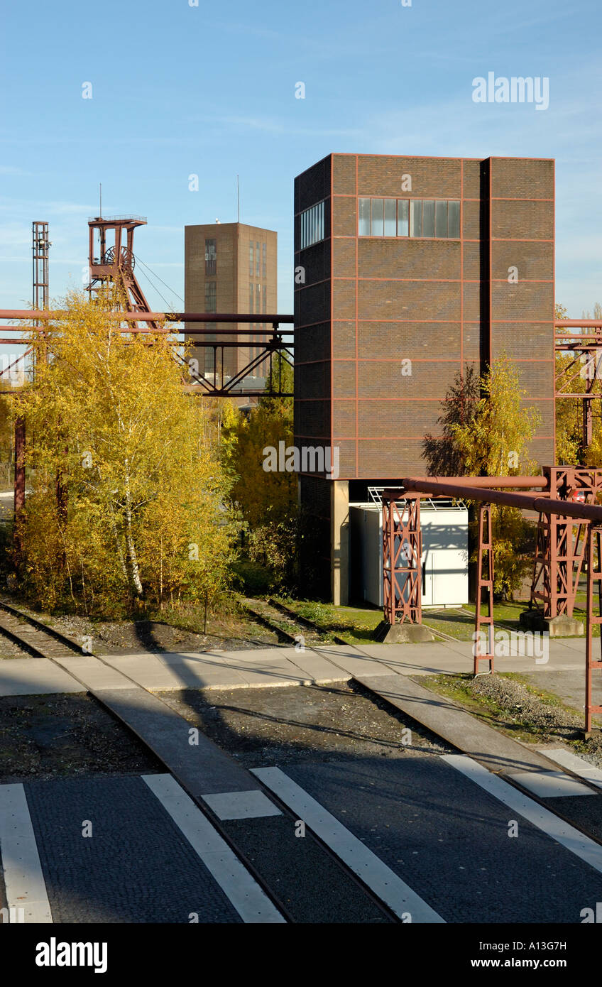 Unesco Coal Mine Zollverein, Pit XII, Essen, Germany. Ash Bunker ...