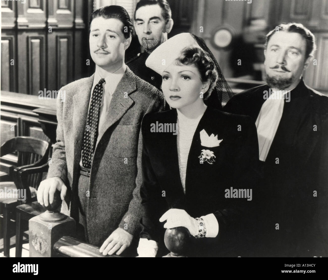 Midnight Year 1939 Director Mitchell Leisen Claudette Colbert Stock ...