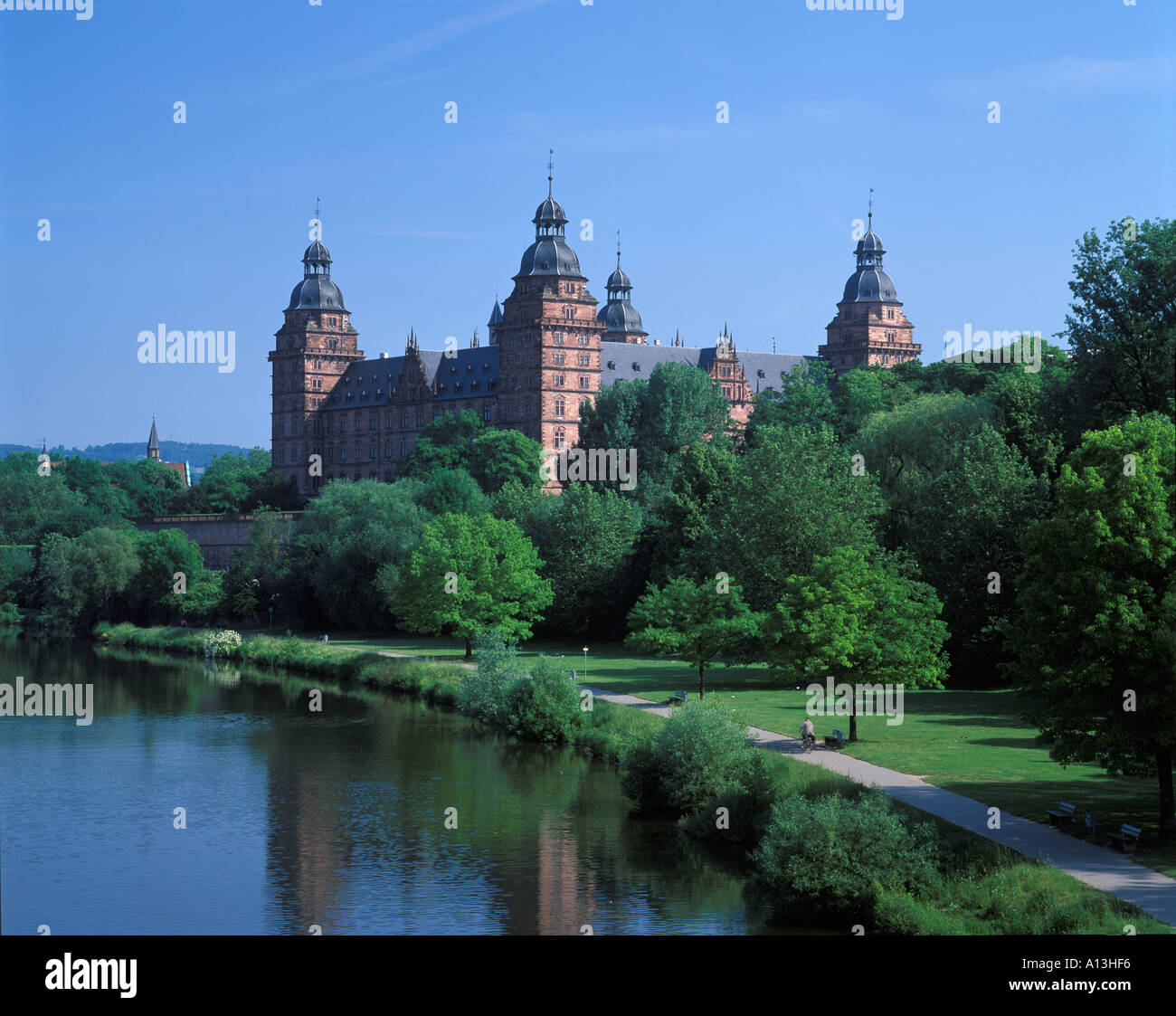 Schloss johannisburg main river hi-res stock photography and images - Alamy