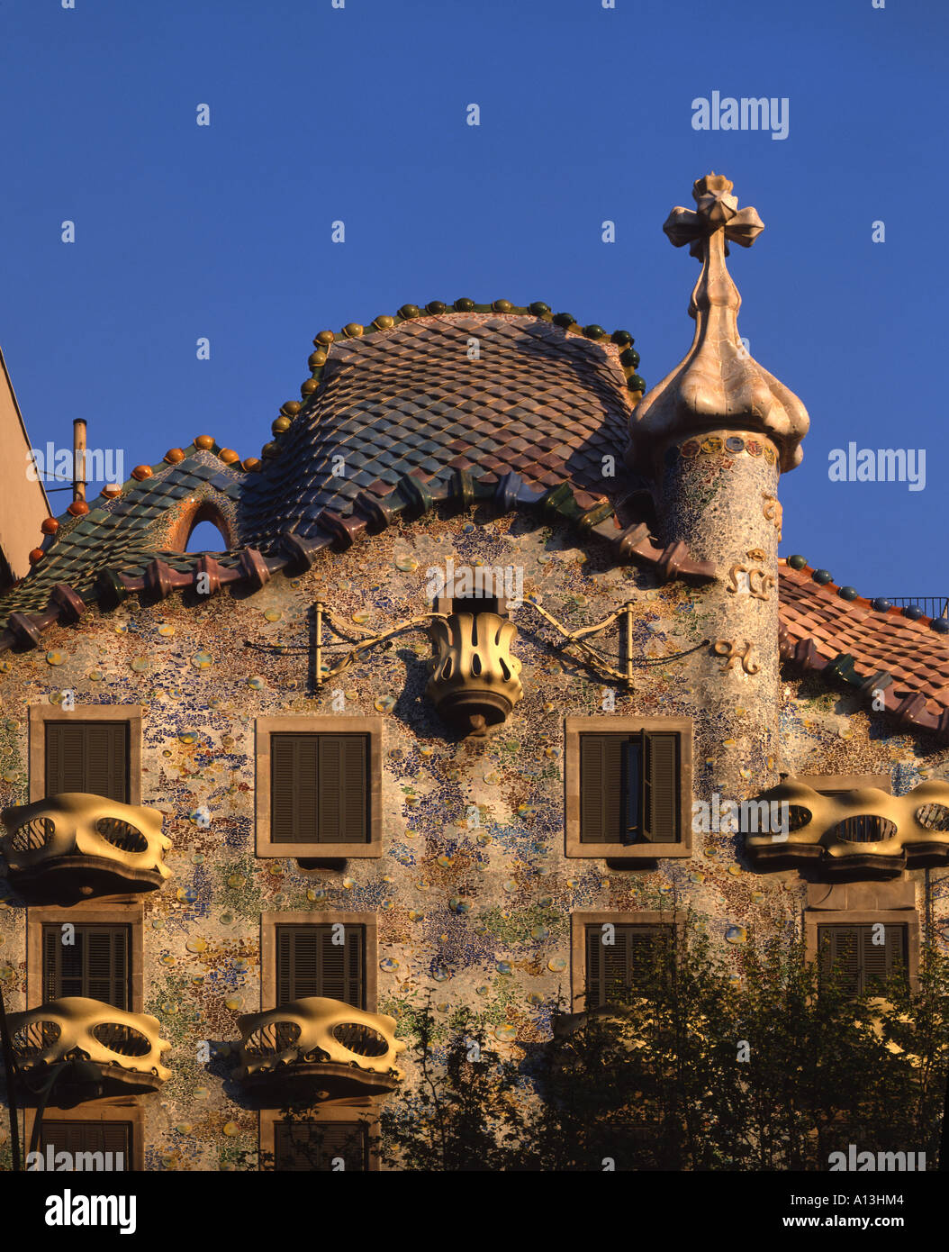 Casa Batilo,Architecture, Gaudi, Barcelona, Spain Stock Photo - Alamy