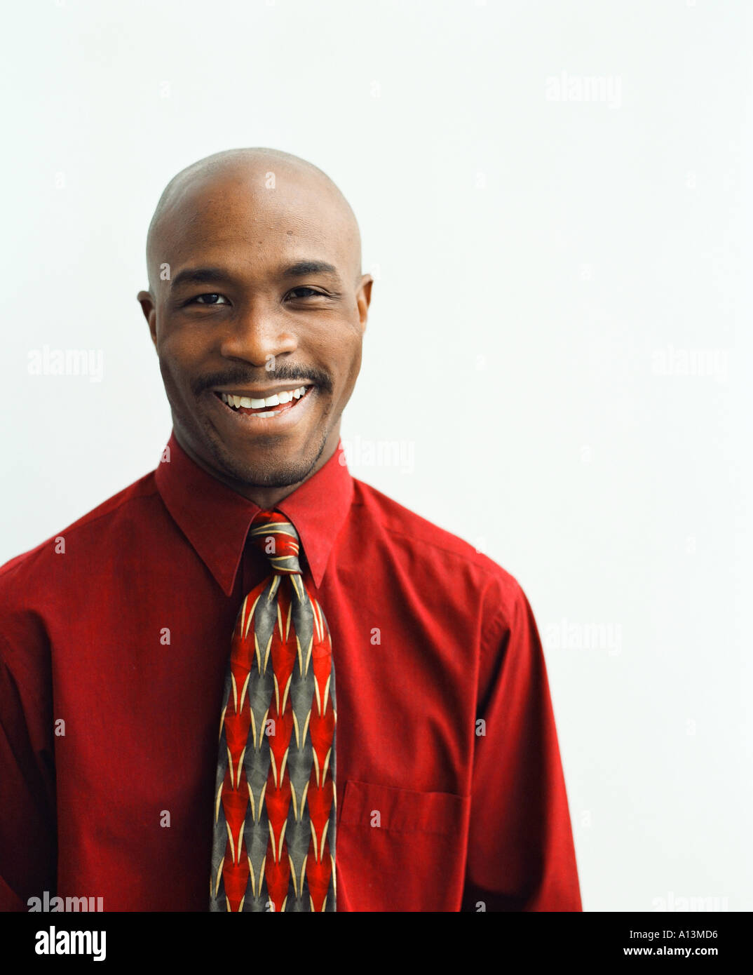 Silhouette front view bald man hi-res stock photography and images - Alamy