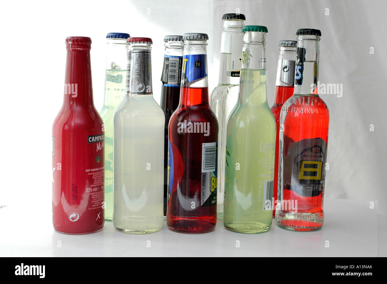 Bottles of alcopops drinks hi-res stock photography and images - Alamy