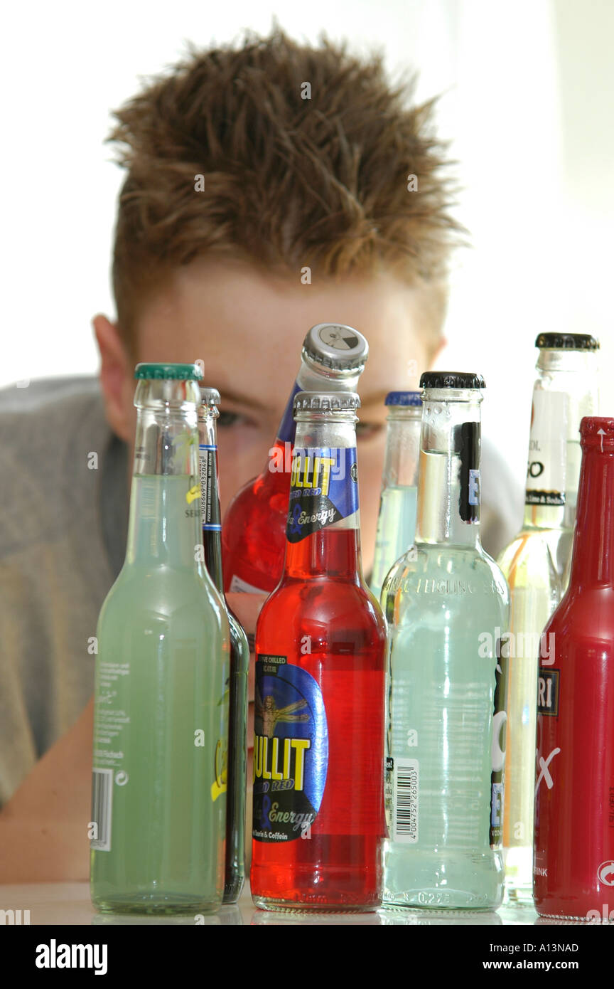 Bottles of alcopops drinks hi-res stock photography and images - Alamy