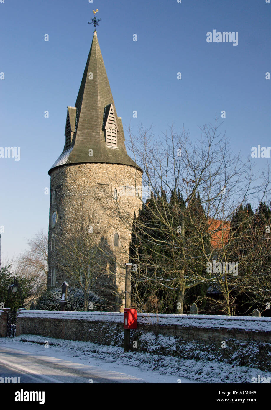 Gt.Leighs church Essex Stock Photo - Alamy