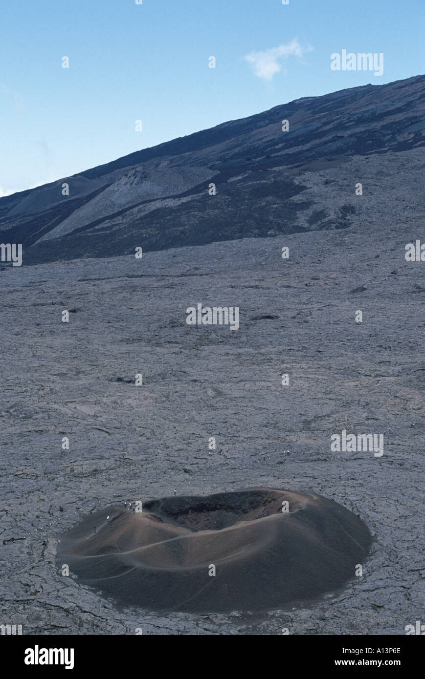 Volcano on Ile de la Reunion Stock Photo - Alamy