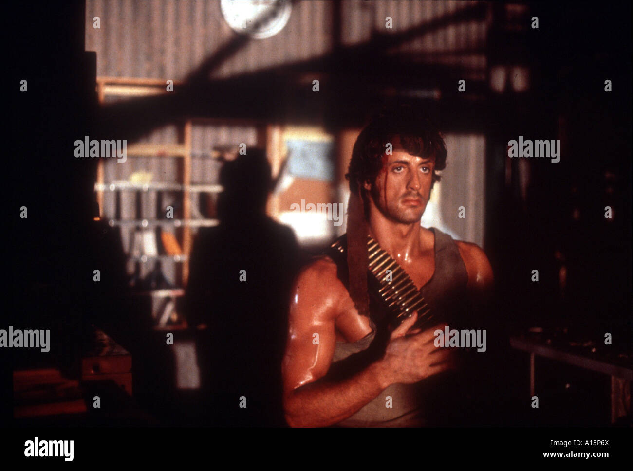 First Blood Year 1982 Director Ted Kotcheff Sylvester Stallone Stock ...