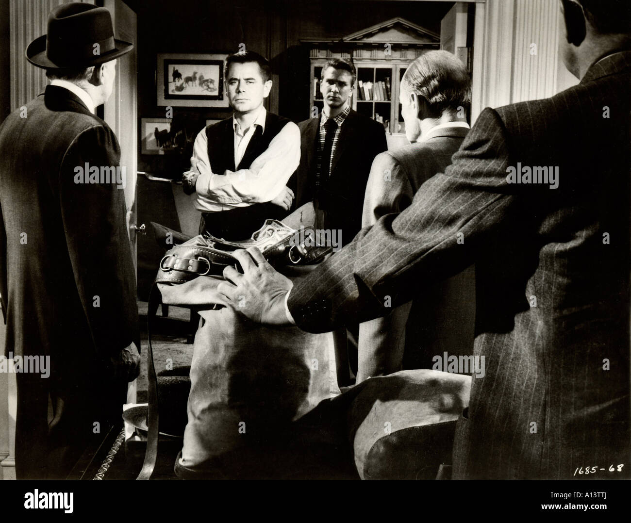 Ransom Year 1956 Director Alex Segal Glenn Ford Leslie Nielsen Stock ...