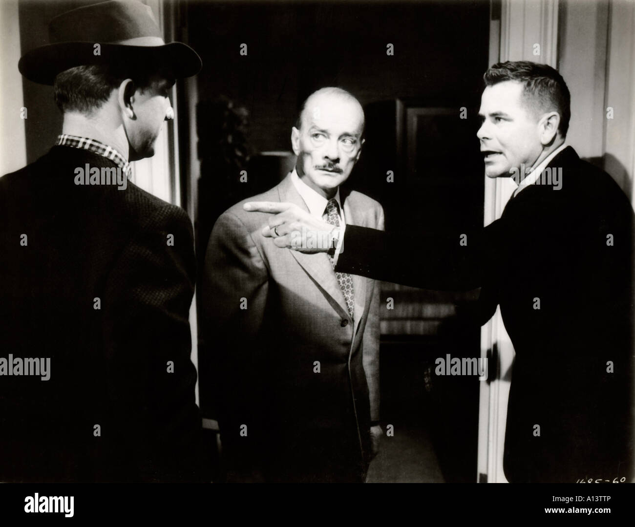 Ransom Year 1956 Director Alex Segal Glenn Ford Leslie Nielsen Robert ...