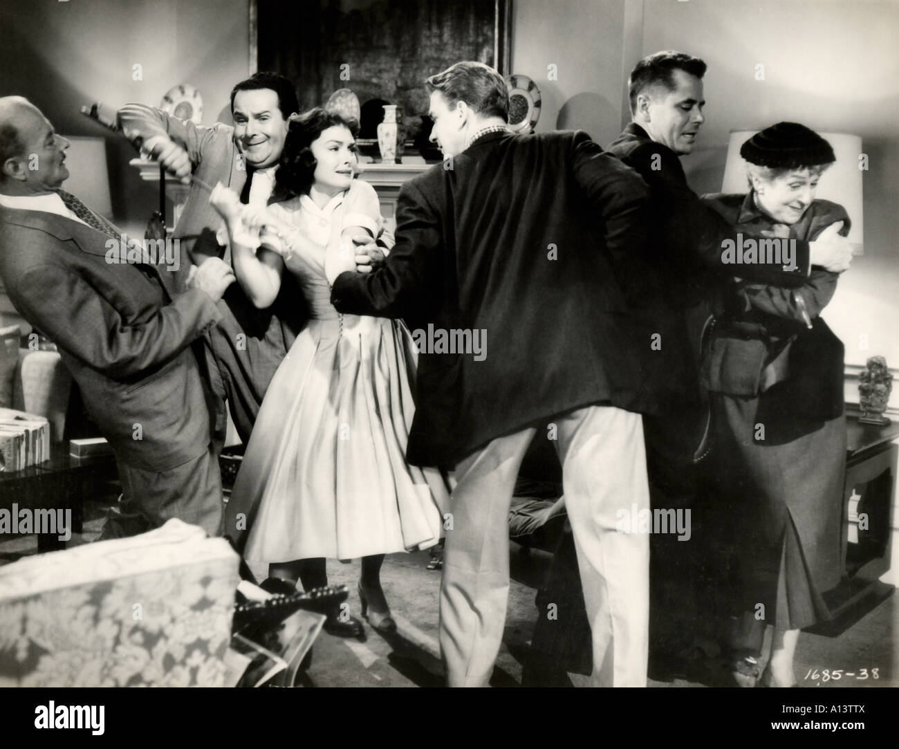 Ransom Year 1956 Director Alex Segal Donna Reed Glenn Ford Leslie ...