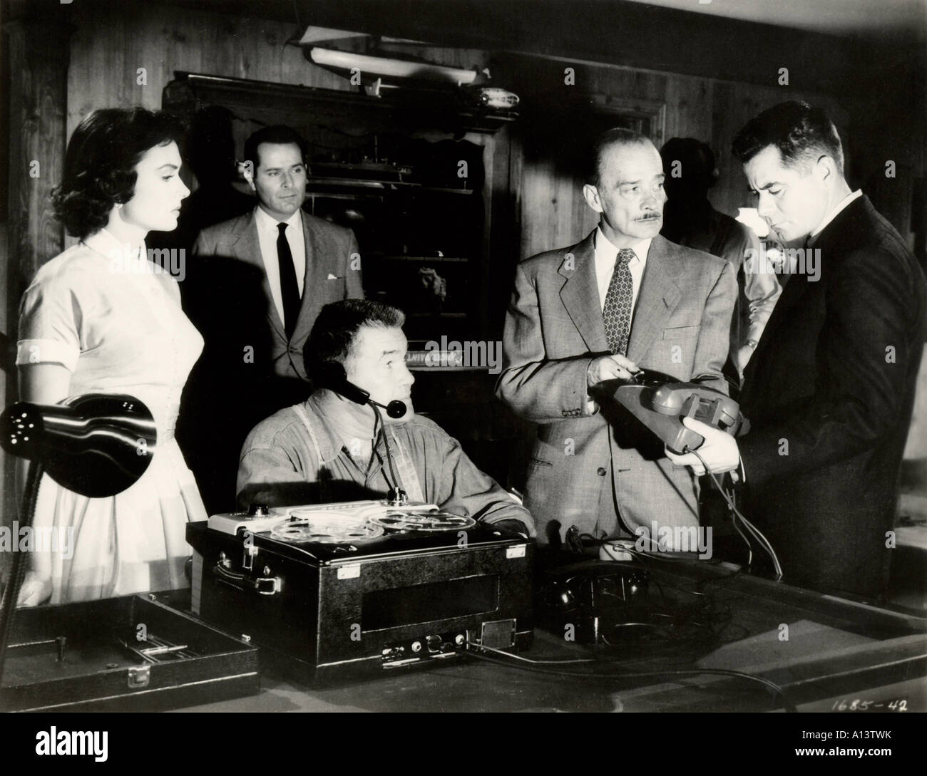 Ransom Year 1956 Director Alex Segal Donna Reed Glenn Ford Robert Keith ...