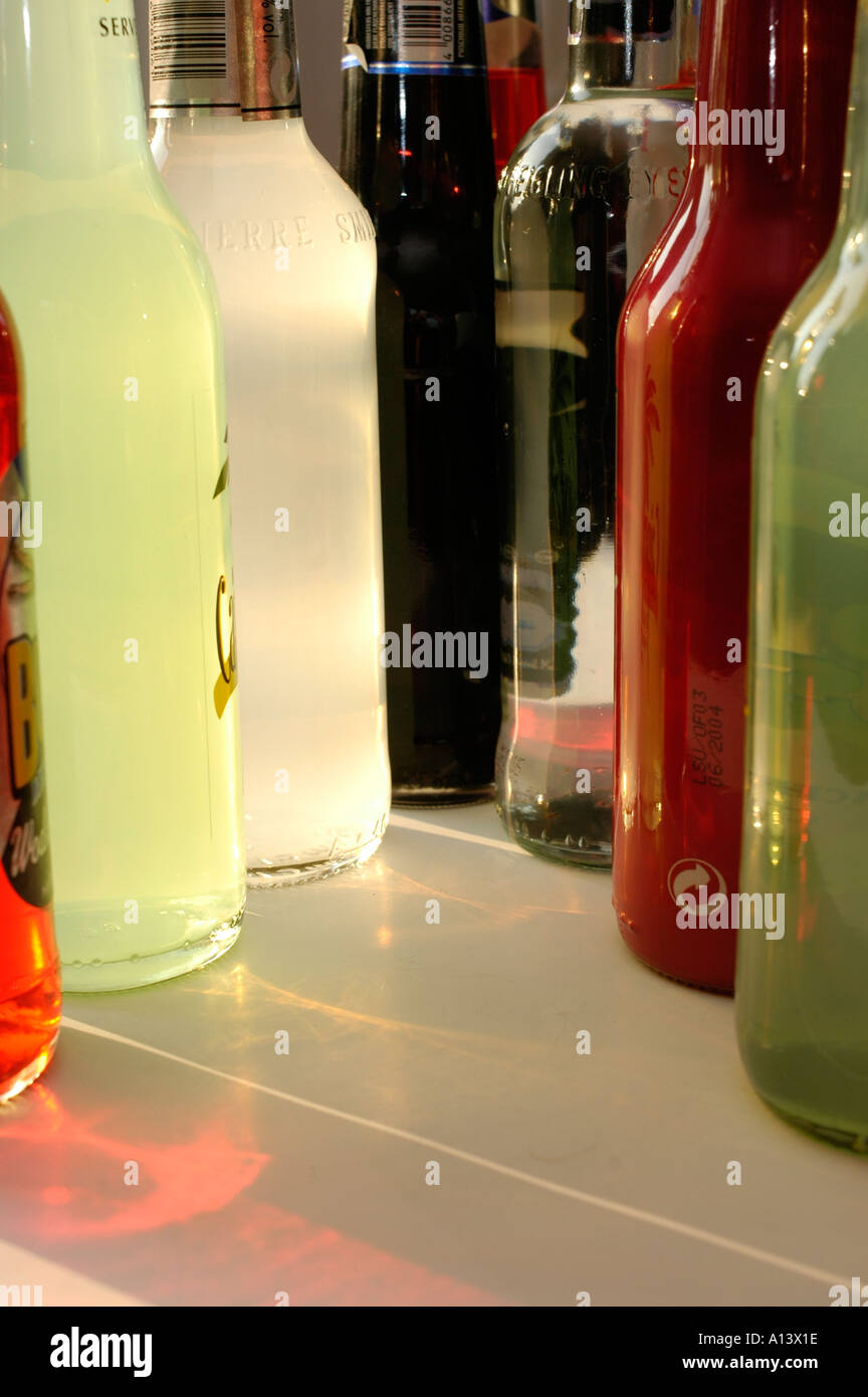 Bottles of alcopops drinks hi-res stock photography and images - Alamy