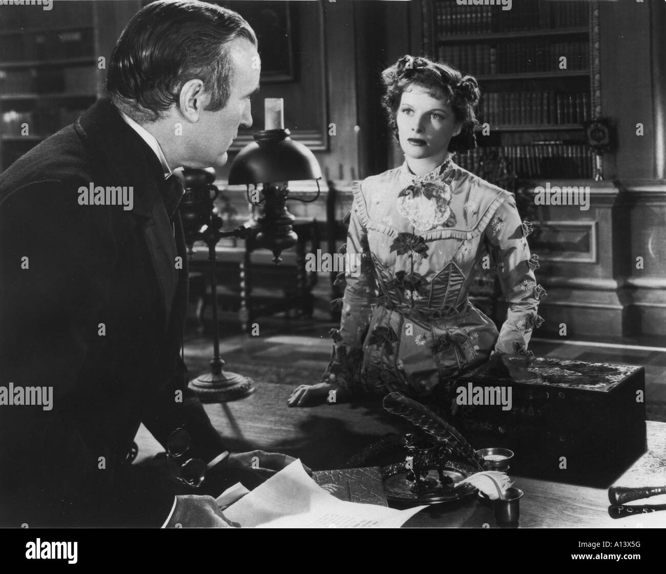 A Woman Rebels Year 1936 Director Mark Sandrich Katharine Hepburn Stock ...