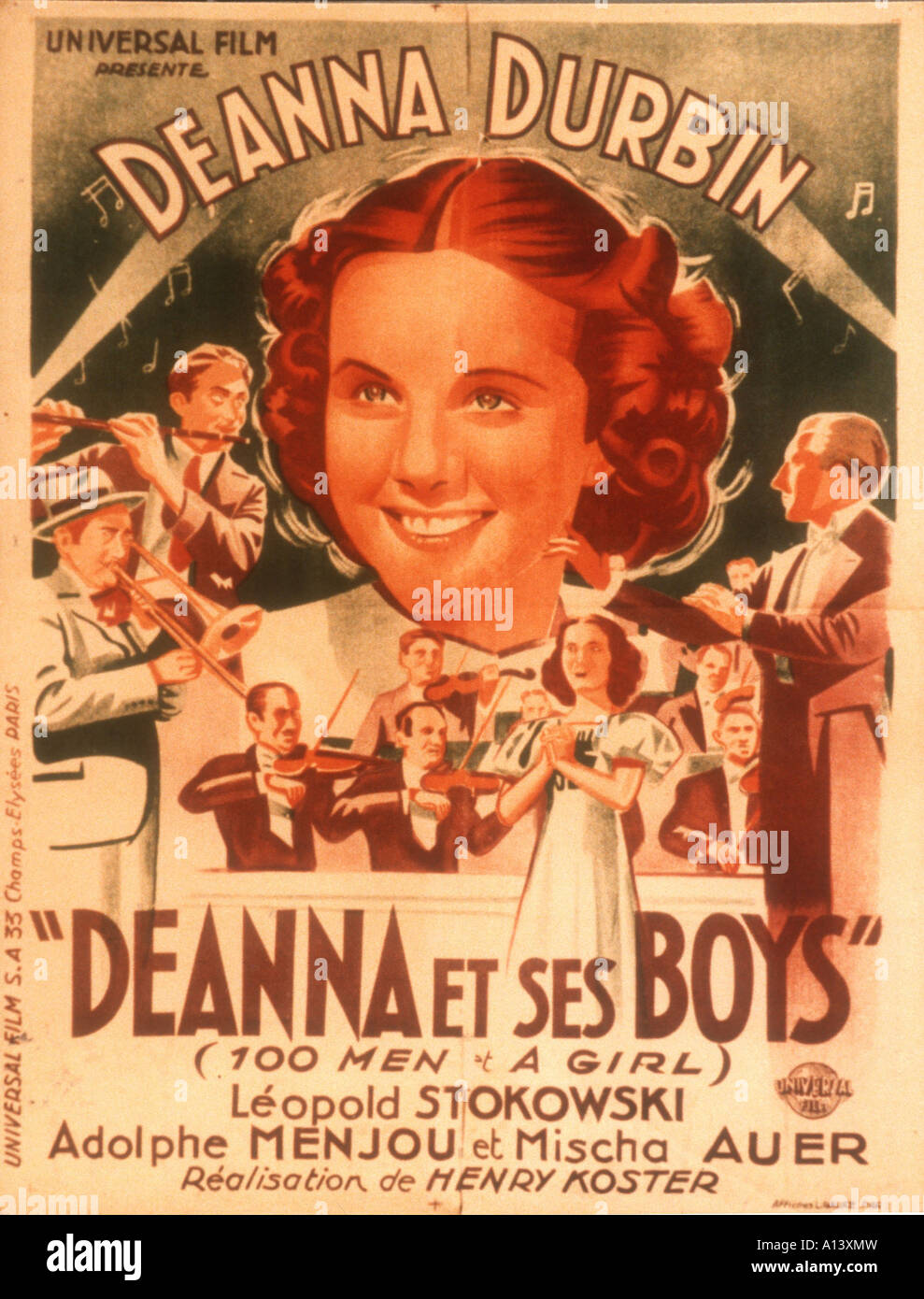 100 Men And a Girl Year Director Henry Koster Stock Photo - Alamy