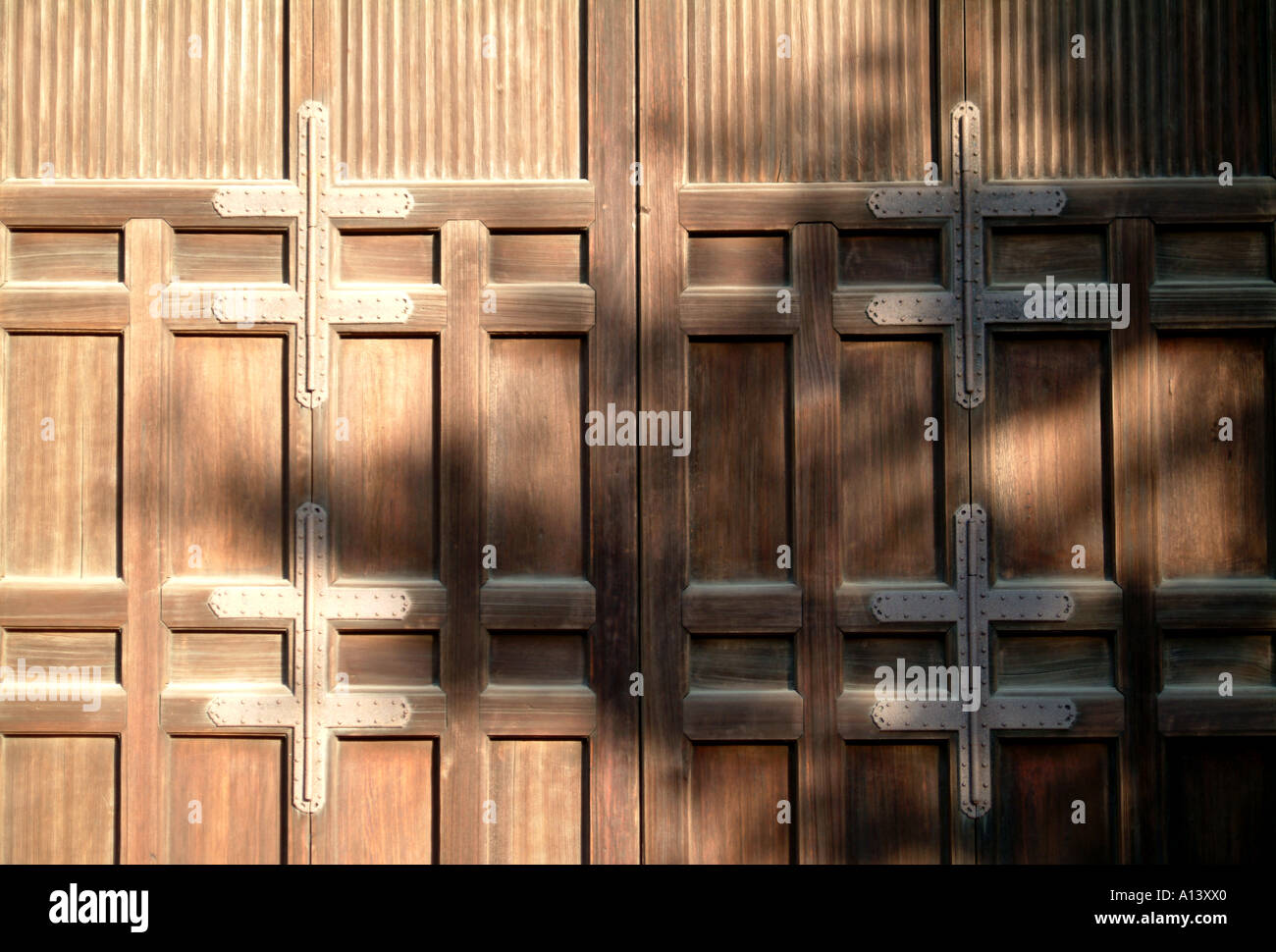 Doors at a temple within Daitokuji Temple Kyoto Japan Stock Photo - Alamy