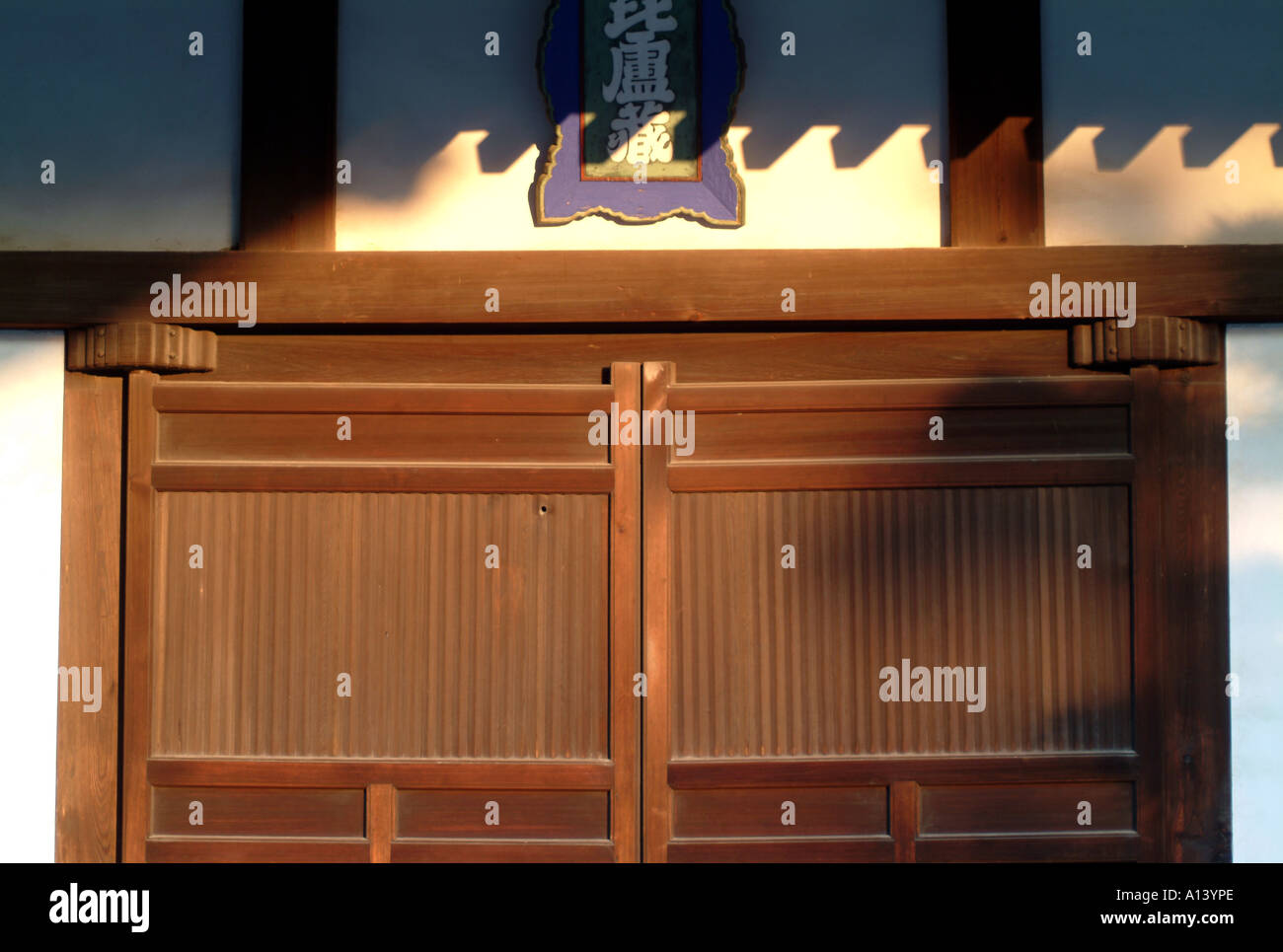 Doors at Myoshinji Temple Kyoto Japan Stock Photo - Alamy