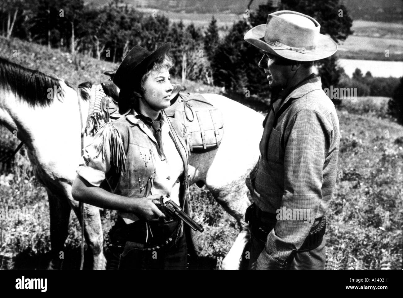 Cattle Queen Of Montana Year 1954 Director Allan Dwan Barbara Stanwyck ...
