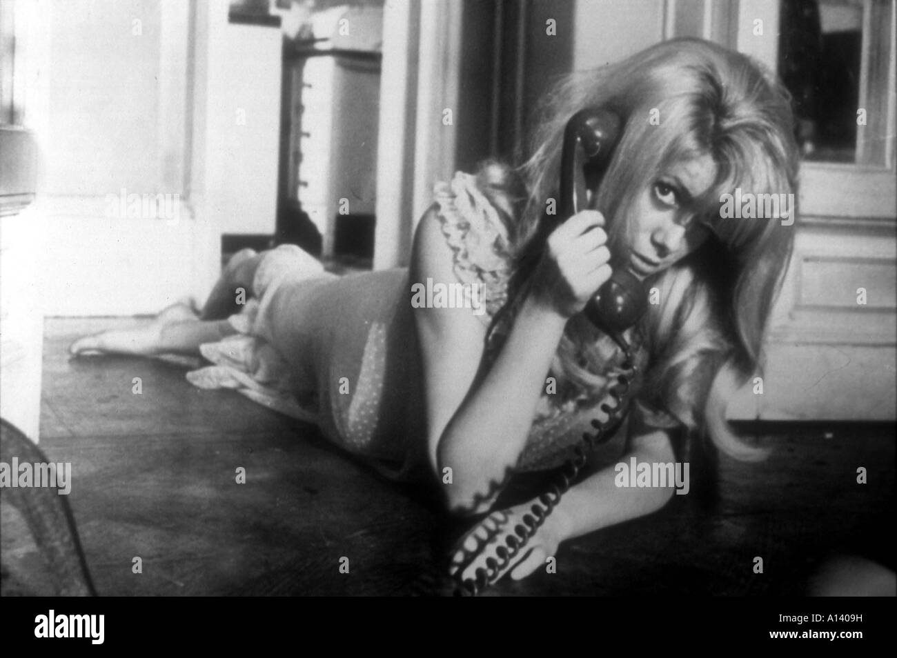 Repulsion (1965) Deneuve Black and White Stock Photos & Images - Alamy