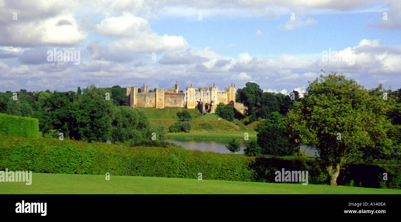 The Framlingham Castle Suffolk England UK Stock Photo - Alamy