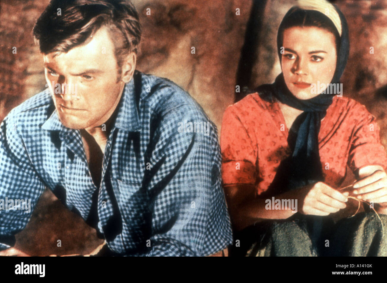 The Burning Hills Year 1956 Director Stuart Heisler Tab Hunter Natalie ...