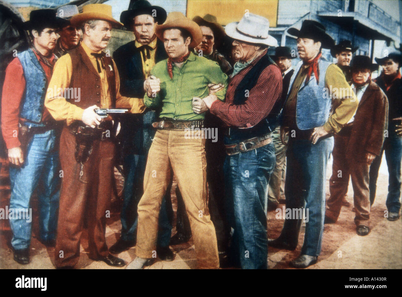 Drums Across The River Year 1954 Director Nathan Juran Audie Murphy ...