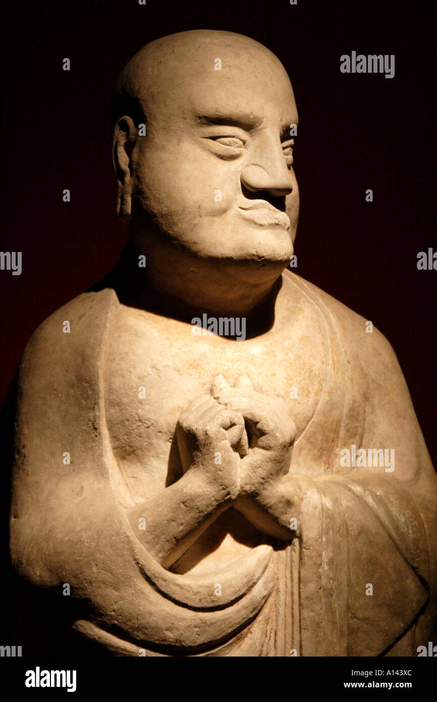 A stone statue in the Shanghai Museum, Shanghai, China Stock Photo - Alamy