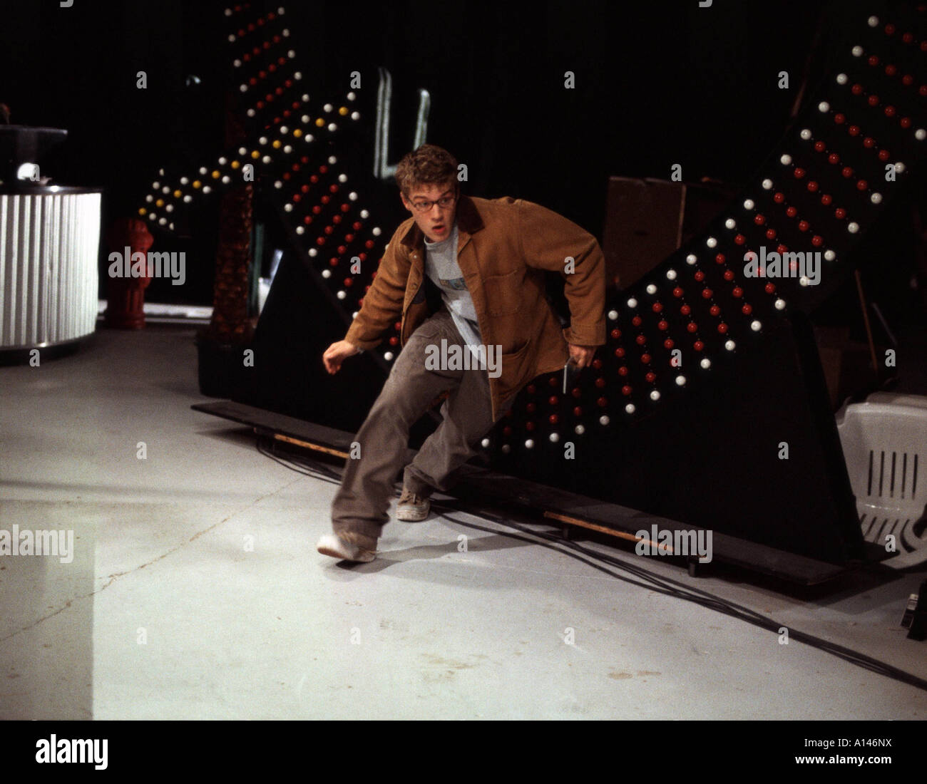 Antitrust Year 2000 Director Peter Howitt Ryan Phillippe Stock Photo ...