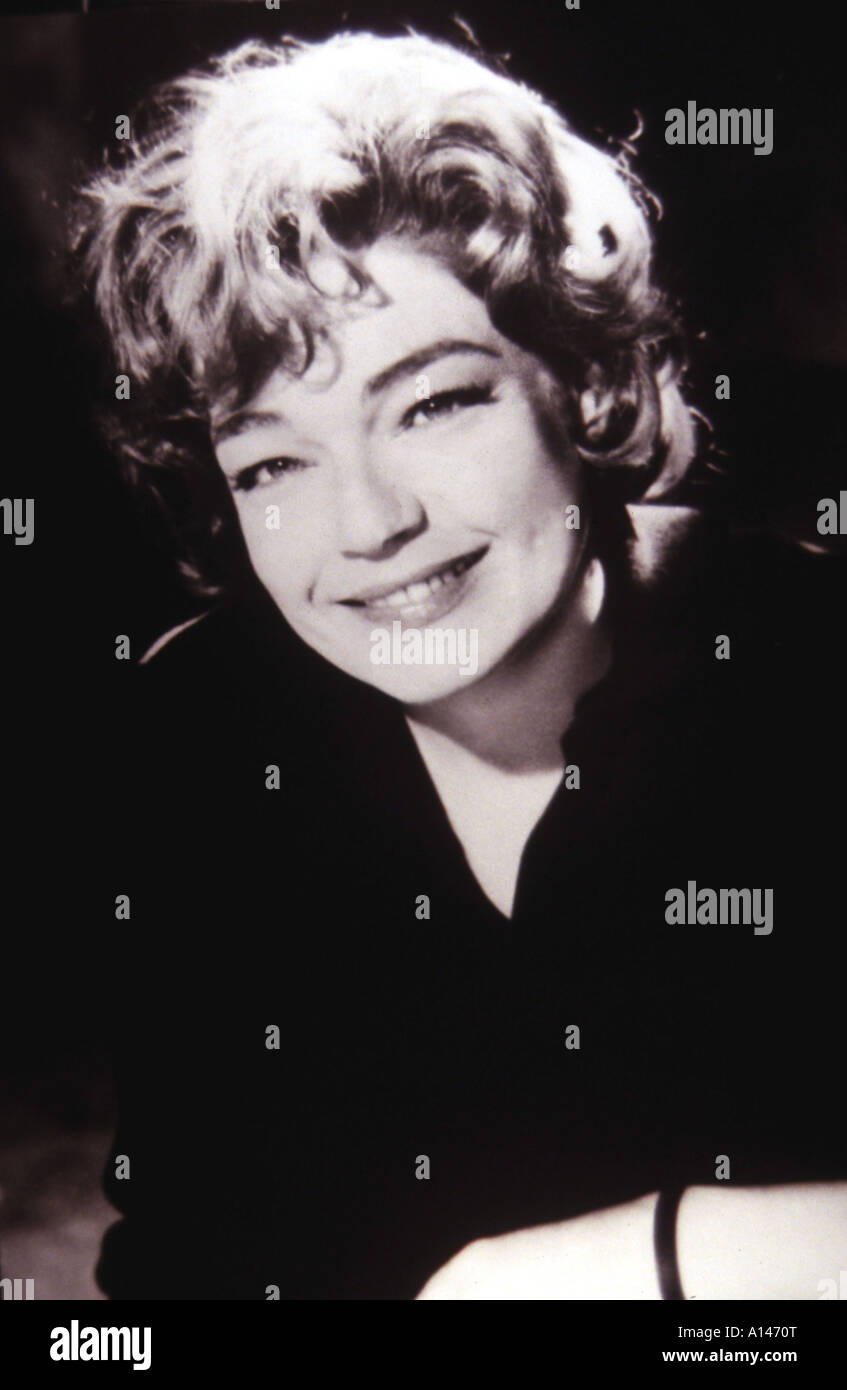 Simone Signoret Actress Stock Photo - Alamy