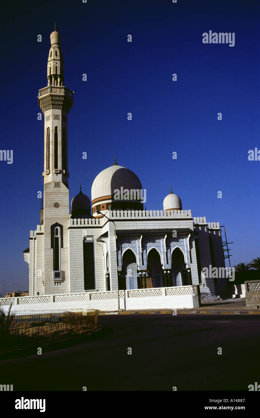 Libya minaret mosque of Ghadames Stock Photo - Alamy