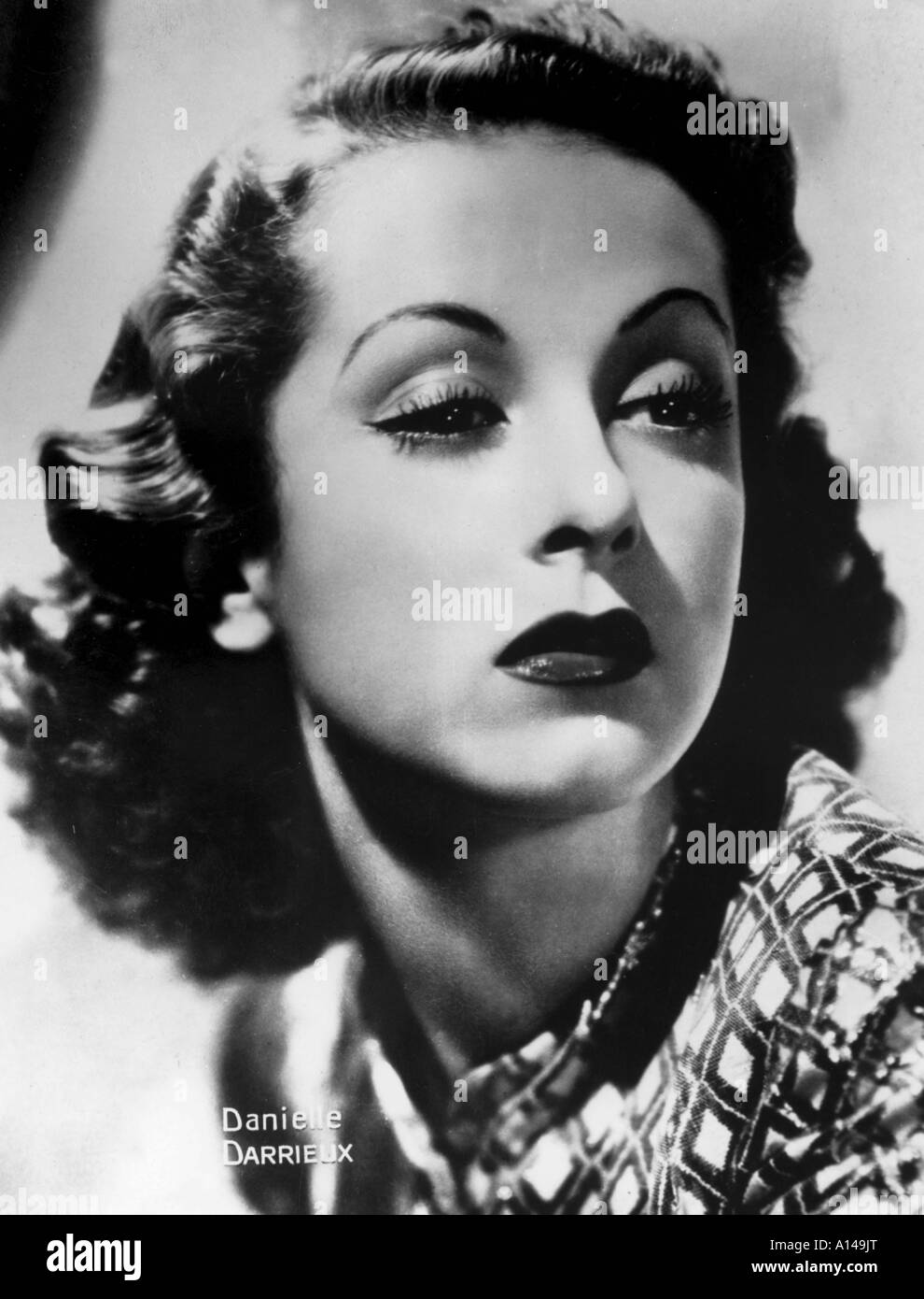 Danielle Darrieux Actress Stock Photo - Alamy