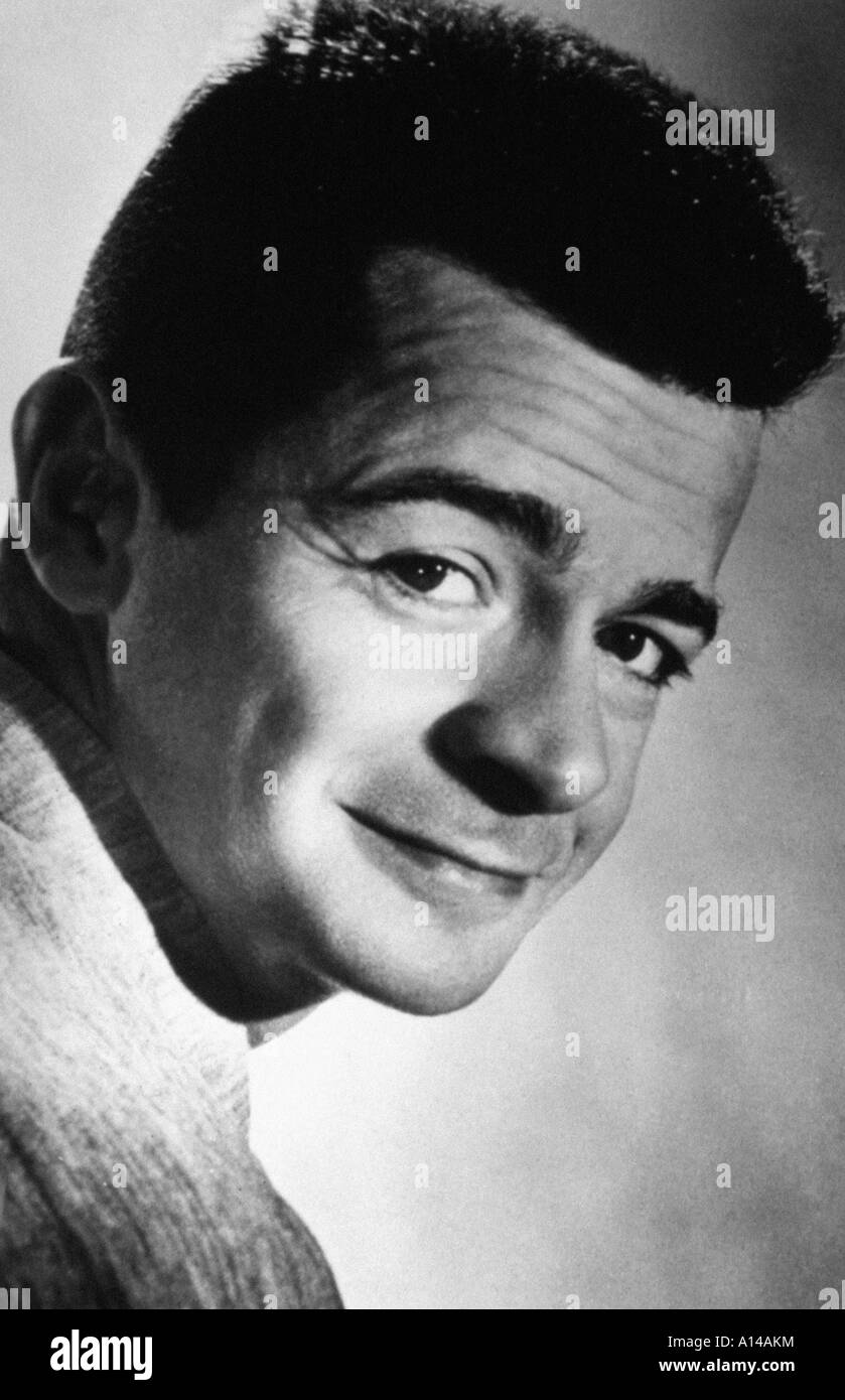 Serge Reggiani Actor Singer Stock Photo - Alamy