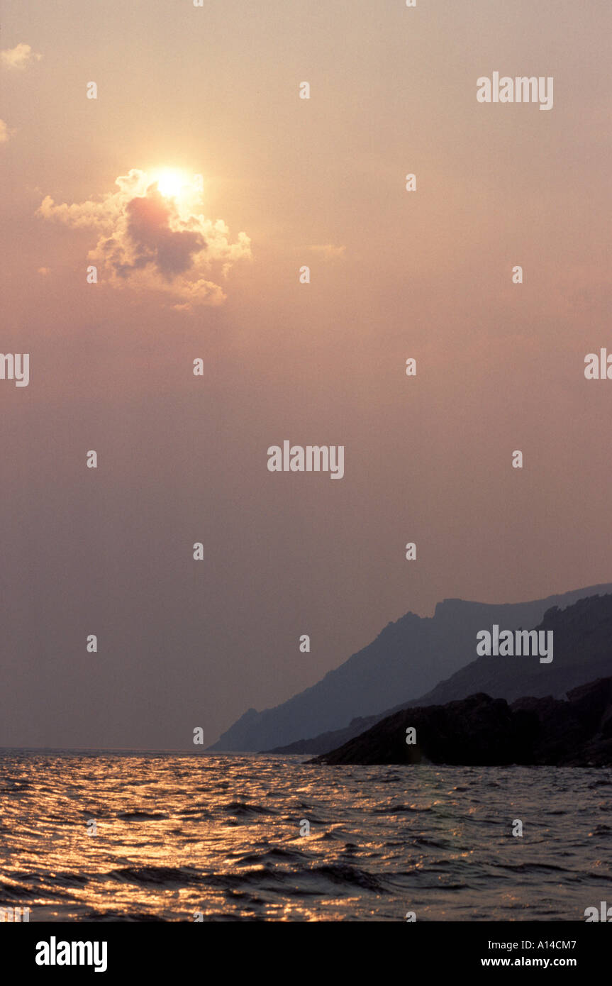 Bolt Head from Bolt Tail on the South West Coast Path South Devon Stock ...