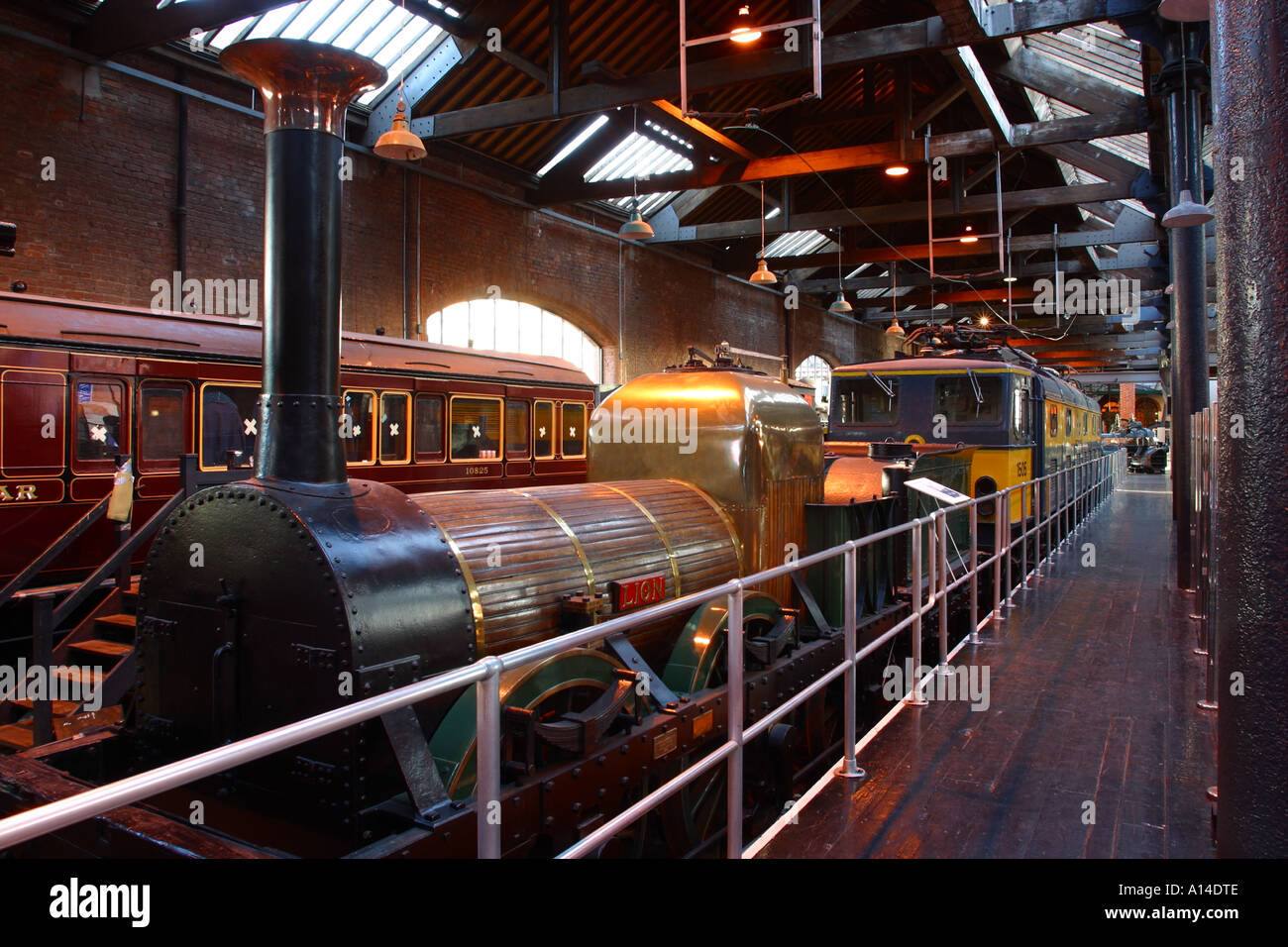 Steam train engine manchester hi-res stock photography and images - Alamy