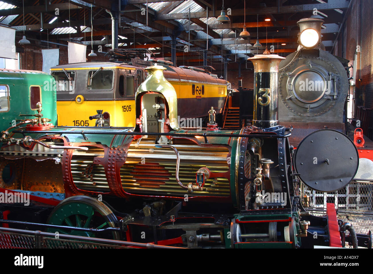 Steam train engine manchester hi-res stock photography and images - Alamy
