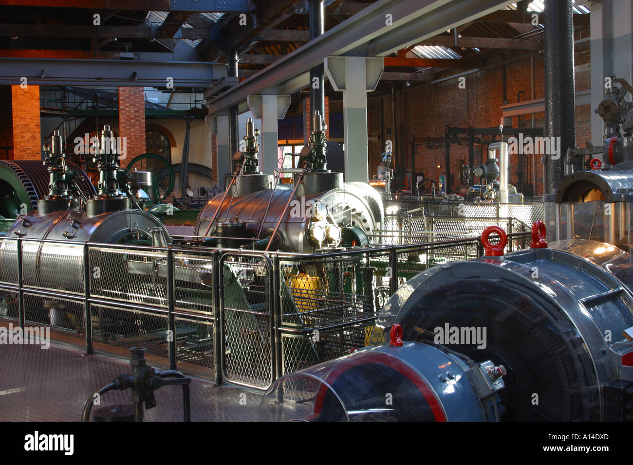 Manchester Museum of Science and Industry The steam hall Stock Photo ...