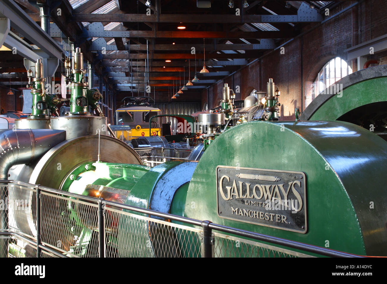 Steam train engine manchester hi-res stock photography and images - Alamy